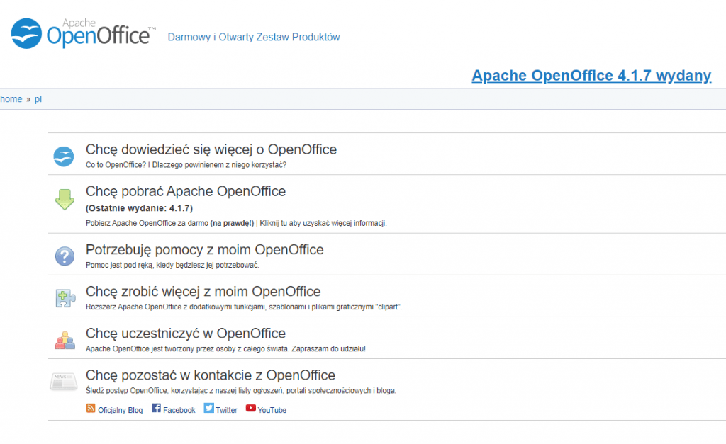 Darmowy Pakiet Biurowy Office - Open Office - WIKI - Technik Informatyk
